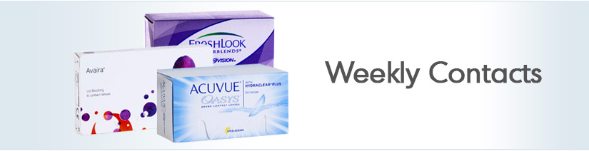 Weekly Contact Lenses | 2 Week Contact Lenses - LensDirect