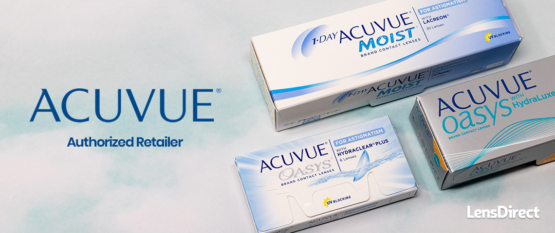 1-Day Acuvue Moist Astigmatism | Cheap Contact Lenses | LensDirect