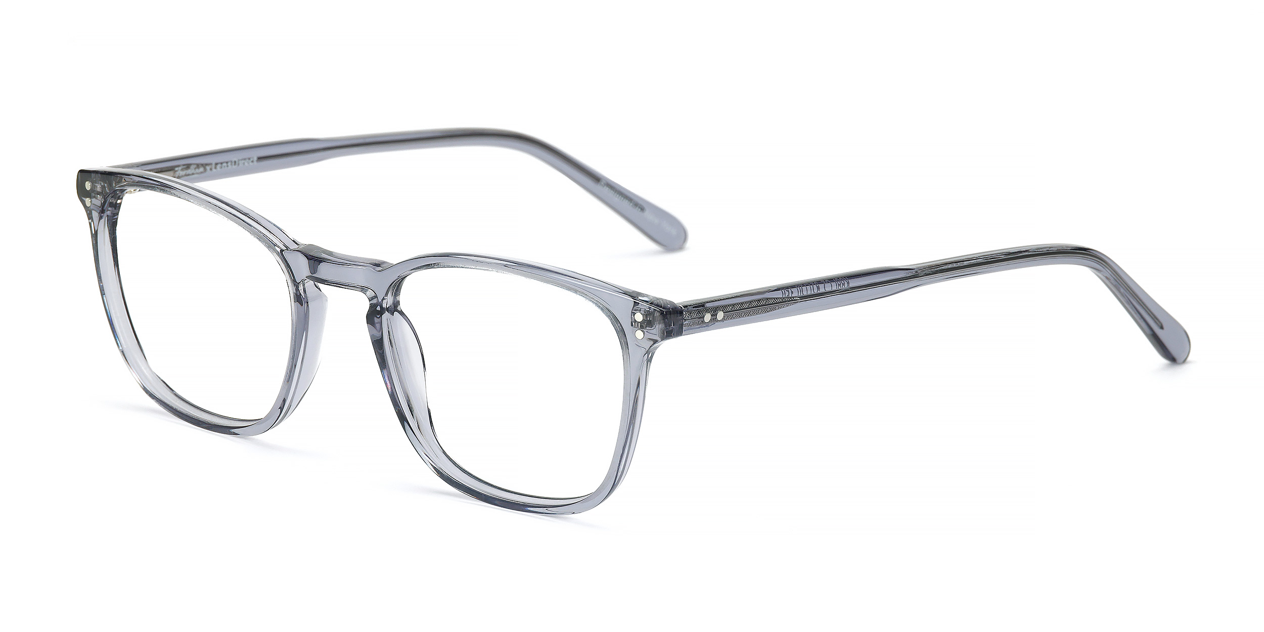 Kodi | Crystal Grey Square Glasses