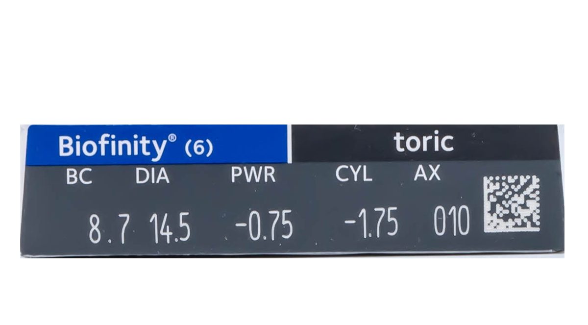 Biofinity Toric 6 Pack Cheap Contacts Online Lensdirect