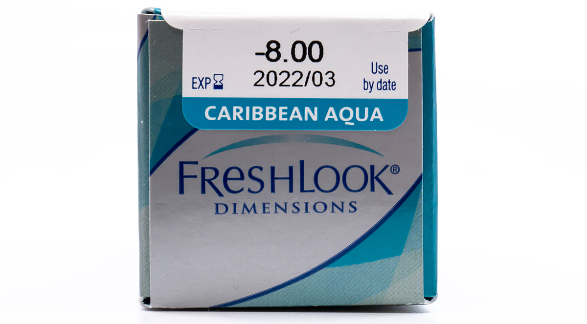 Freshlook Dimensions Sea Green Contact Lenses | LensDirect